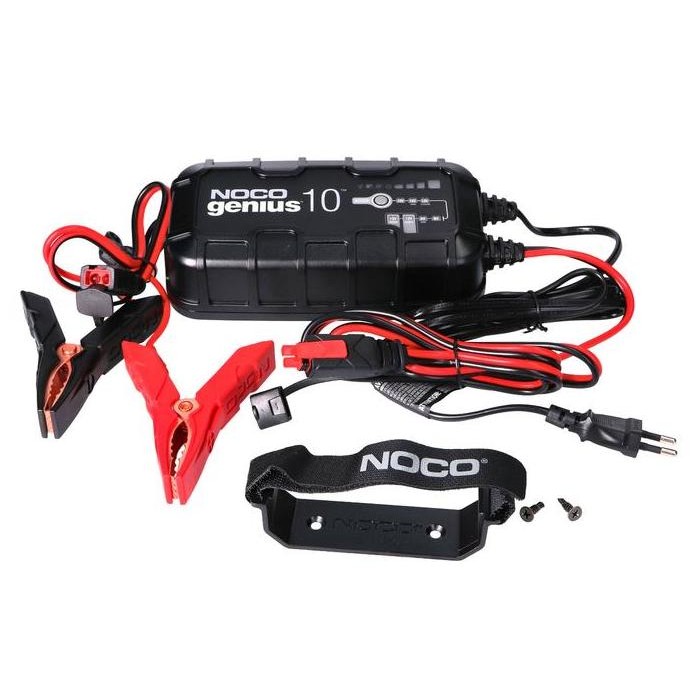 Jual NOCO Genius 10 6V, 12V 10-Amp AGM, Lithium Smart Battery Charger murah | Shopee Indonesia