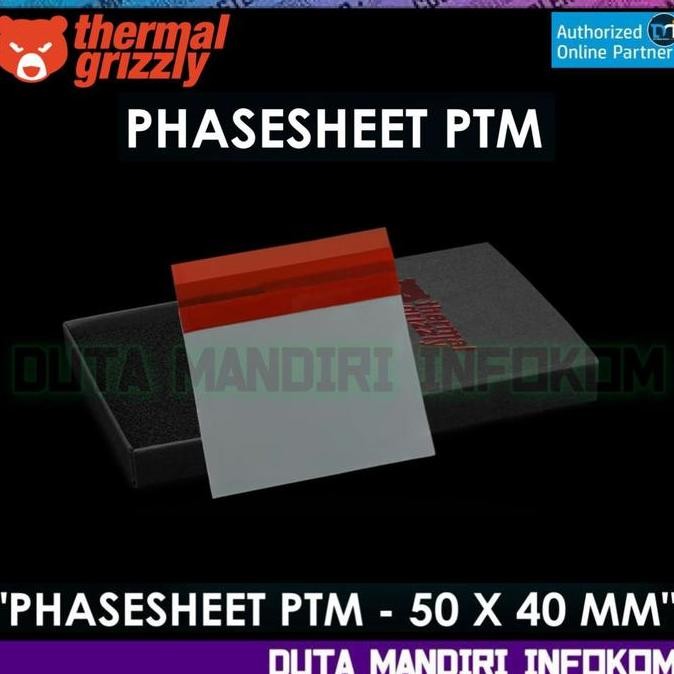 Jual Thermal Grizzly PhaseSheet PTM - High Performance Thermal Pad with ...