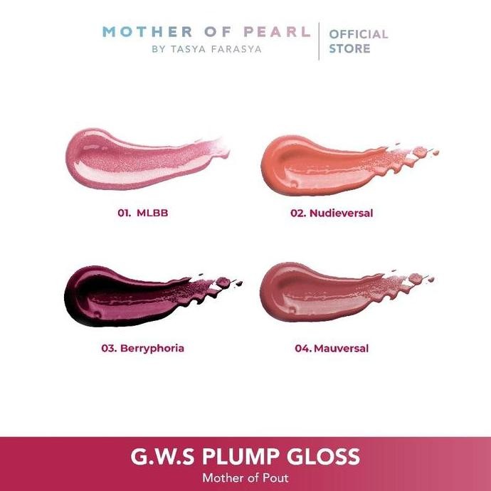 Jual MOP - G.W.S (Gleaming, Wonderful, Shiny) Plump Gloss Mother Of ...