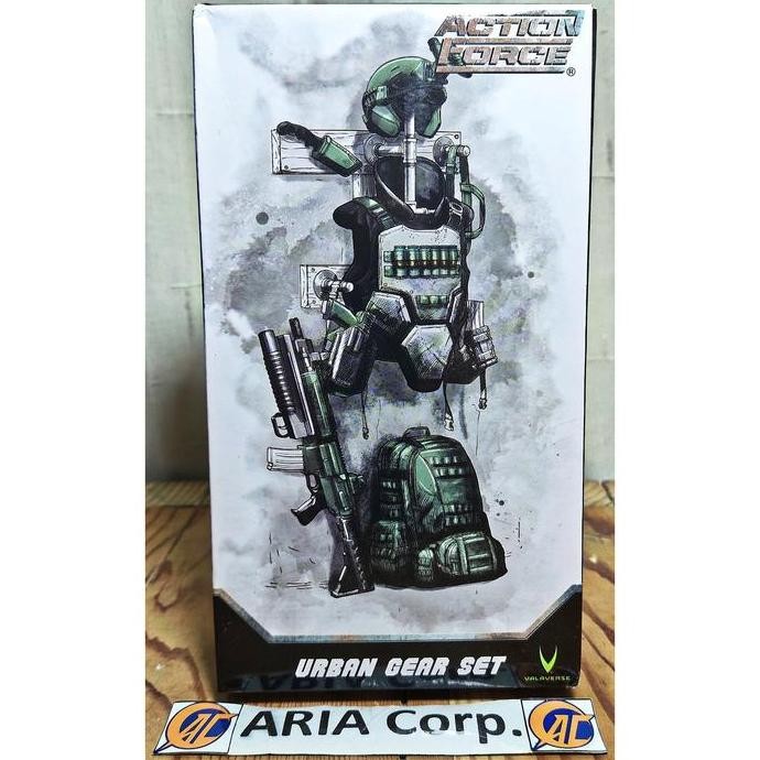Jual Rare 1/12 Valaverse Army Military Action Force Figure Urban Gear Pack Set Weapon Senjata ...
