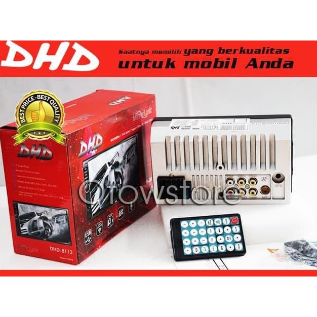 Jual Head Unit Double din dhd 8113 mirror link mp5 bluetooth | Shopee ...