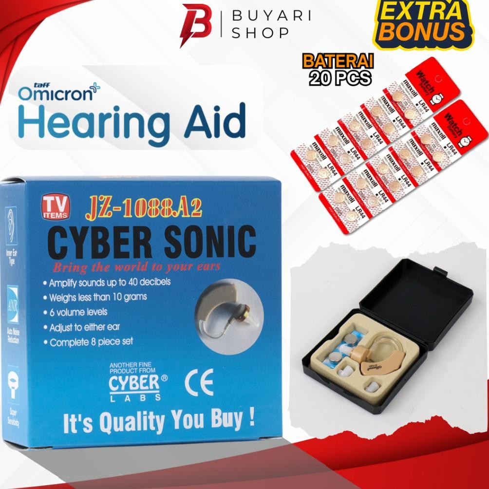 Jual BONUS 20 BATRE!! Alat Bantu Dengar Denger Telinga Orang Tua Lansia ...