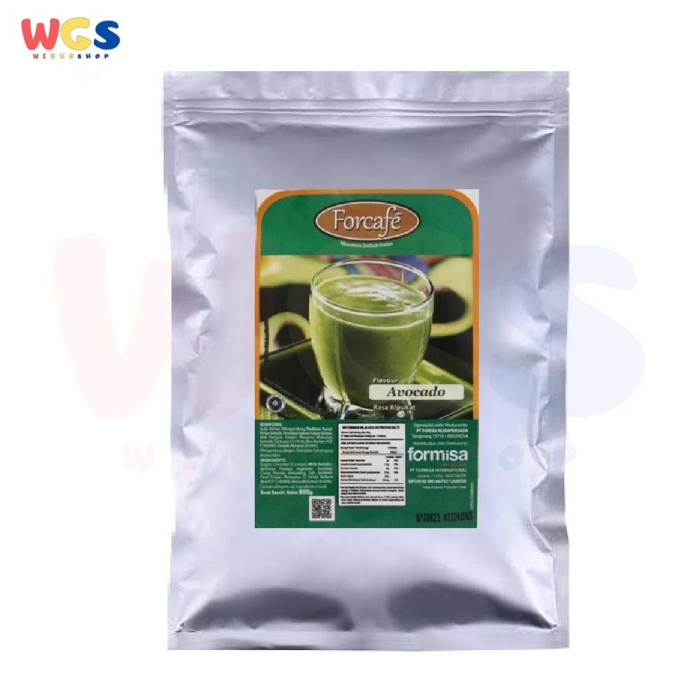 Jual READYY! Forcafe Avocado Flavour Drink Powder Bubble Boba 800g ...