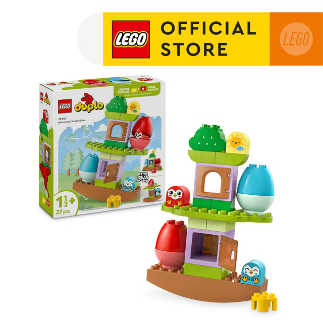 Jual LEGO DUPLO 10440 Balancing & Stacking Tree (27 Pieces) Mainan ...