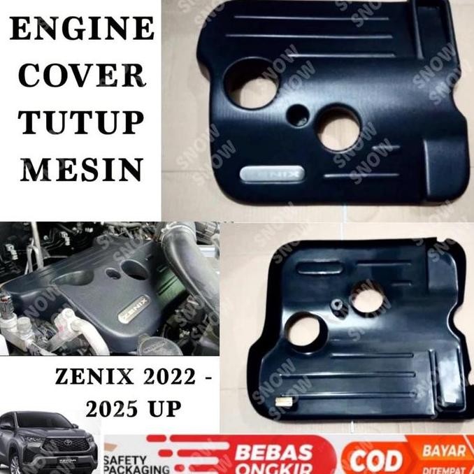 Jual Engine Cover Mesin Innova Zenix 2022 2024 2025 Tutup Hitam TERBARU ...