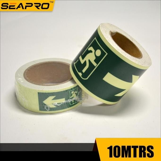 Jual 332024 332028 Self-Adhesive Wayfinding Tape Fluorescent Jalur ...