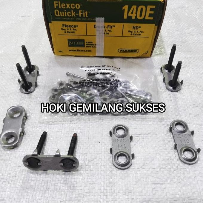 Jual Flexco Fastener 140E 140 E 20000 Flexco Quick Fit 140E 5 - 11Mm Co ...