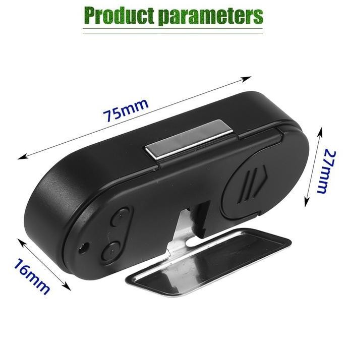 Jual Termometer Jam Digital Dashboard Mobil Led Blacklight Biru Dengan ...