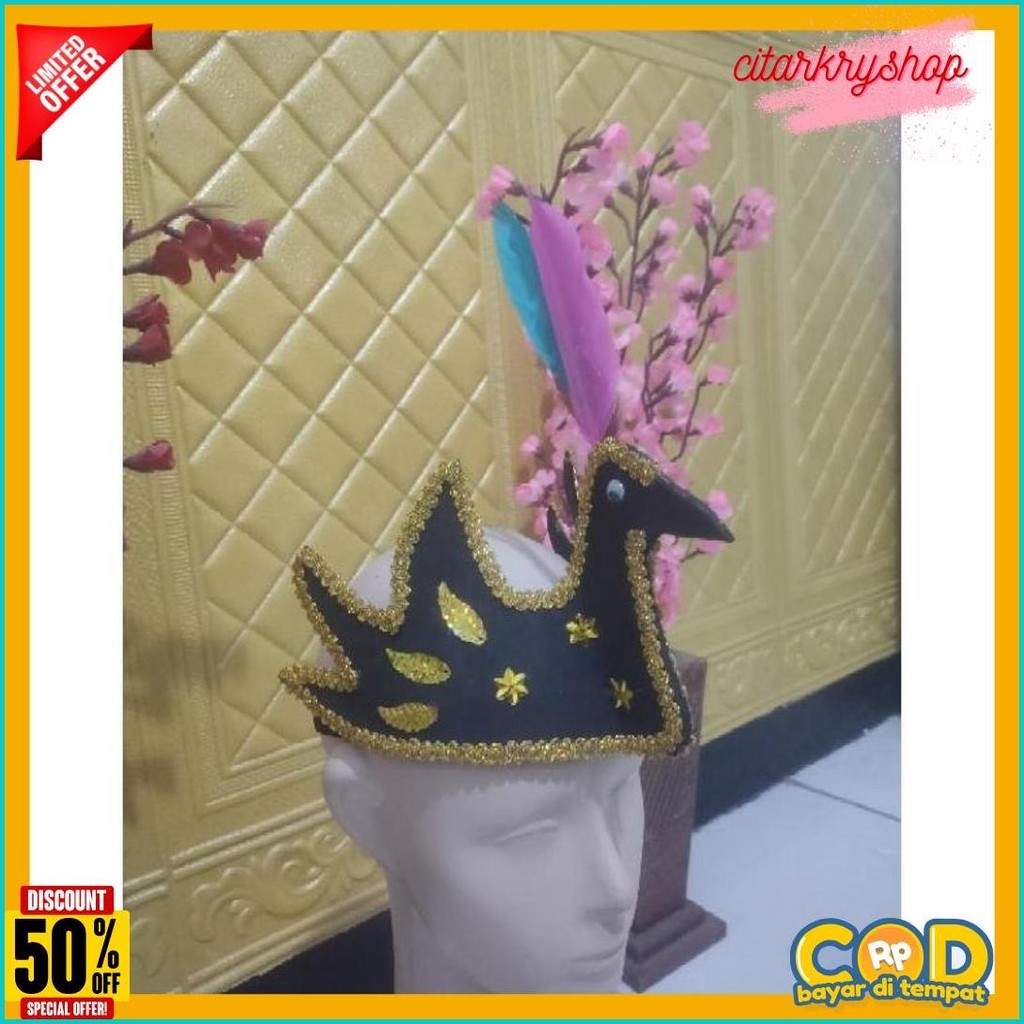 Jual mahkota burung dadali bando manuk tari karnaval ukuran anak dan ...