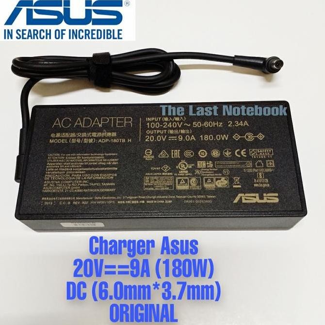 Jual Adaptor Charger Asus ROG Zephyrus G GA502 GA502D GA502DU G15 ...