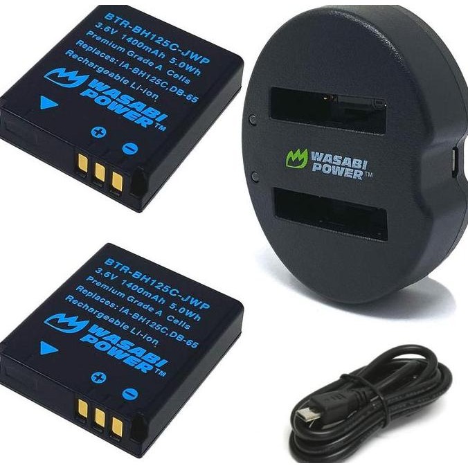 Jual NEW WASABI POWER Battery & Charger for RICOH DB-65 DB-60 DB65 DB60 ...