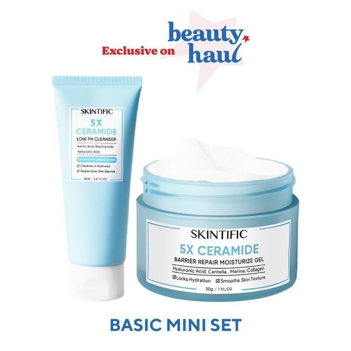 Jual NEW SKINTIFIC Basic Mini Set (Exclusive BeautyHaul) | Shopee Indonesia