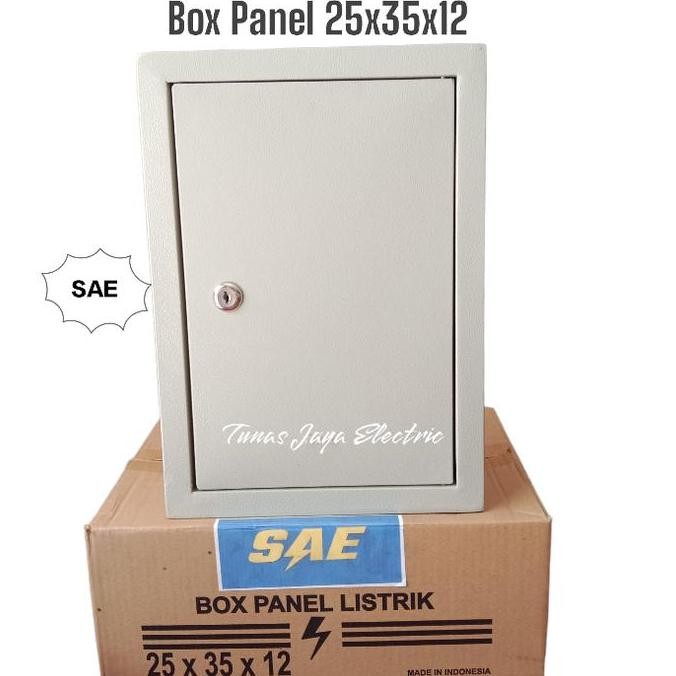 Jual Box Panel Listrik SAE 25x35x12 Kunci Putar | Shopee Indonesia