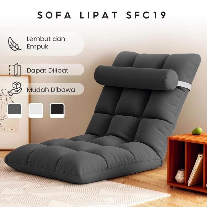Jual Kursi Lipat Lesehan Sofa Kursi Lesehan Sandaran Kursi Lantai Tatami Kursi Sofa Minimalis ...