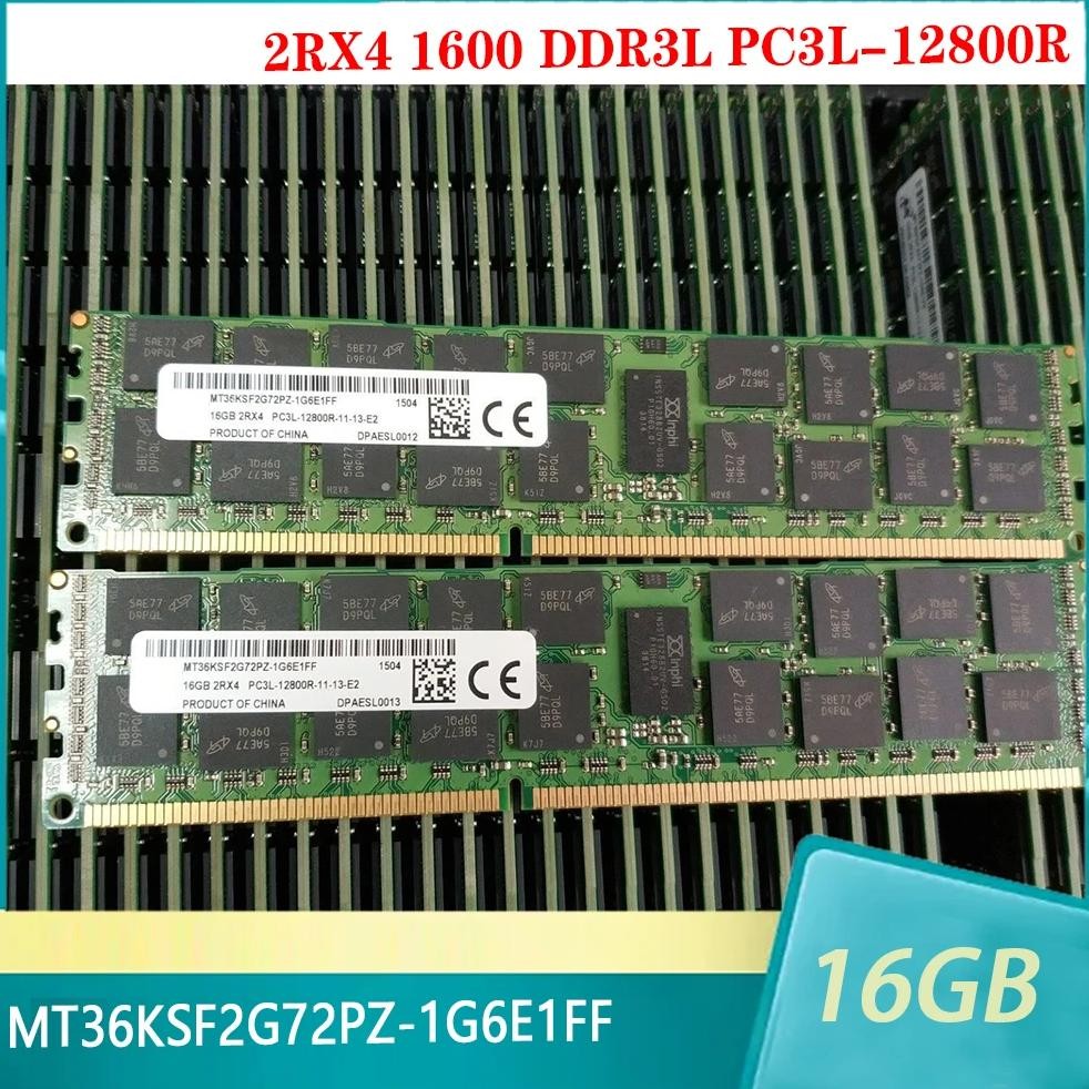 Jual 1Pcs 16G Mt36Ksf2G72Pz-1G6E1Ff 16Gb For Mt Ram 2Rx4 1600 Ddr3L ...