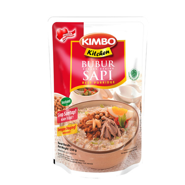 Jual KIMBO BUBUR SAPI 250 GR | Shopee Indonesia