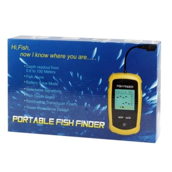 Jual Portable Fish Finder 2.0 Inch Alat Deteksi Sonar Ikan Fishfinder ...