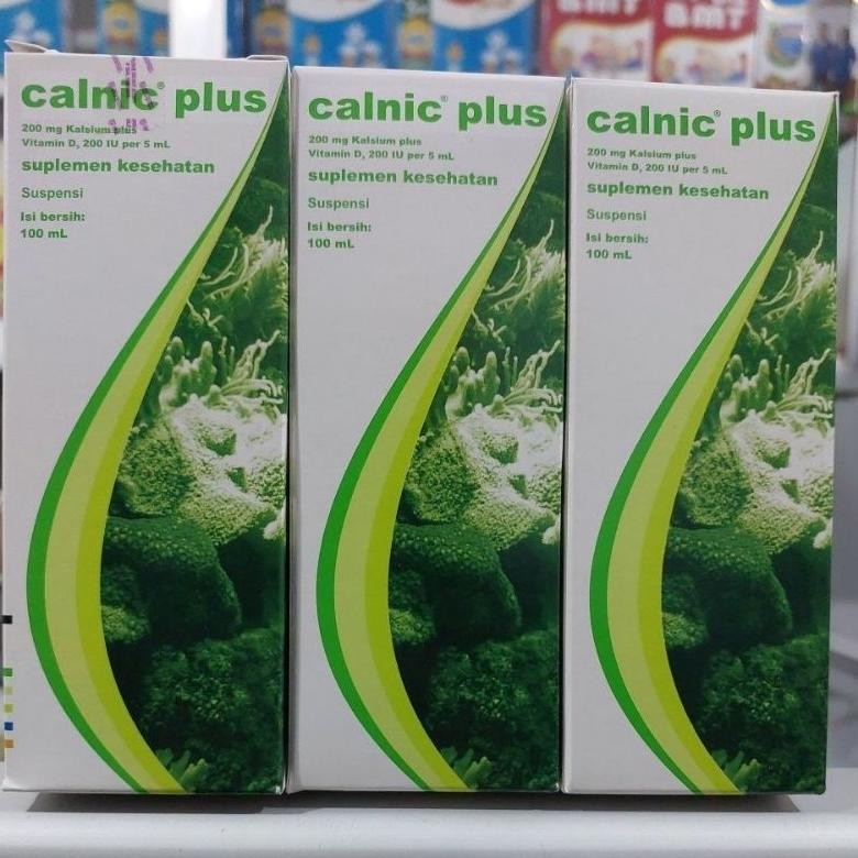 Jual Calnic Plus Syrup 100 Ml Untuk Anak | Shopee Indonesia