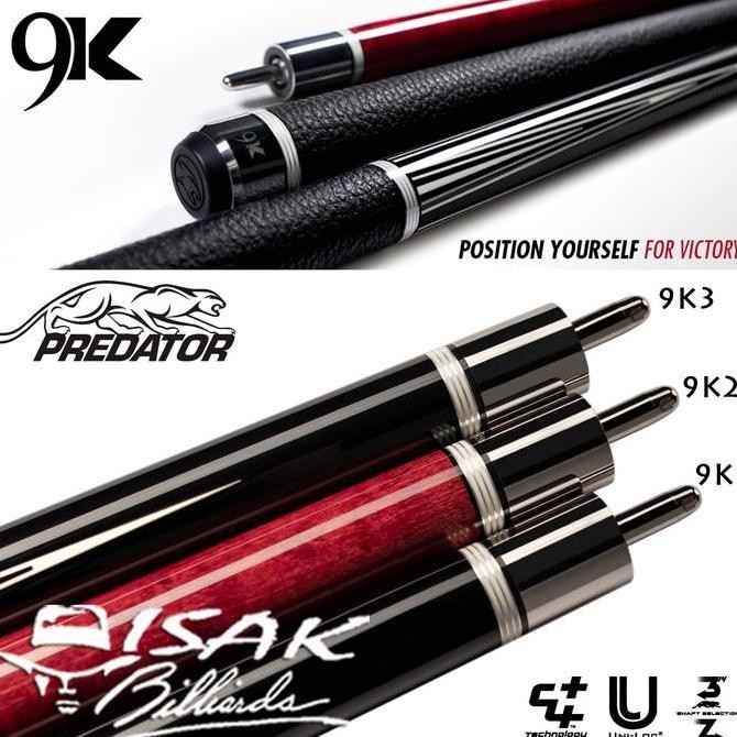 Jual PREDATOR 9K3 UNILOC LOW DEFLECTION - BILLIARD CUE STICK STIK ...
