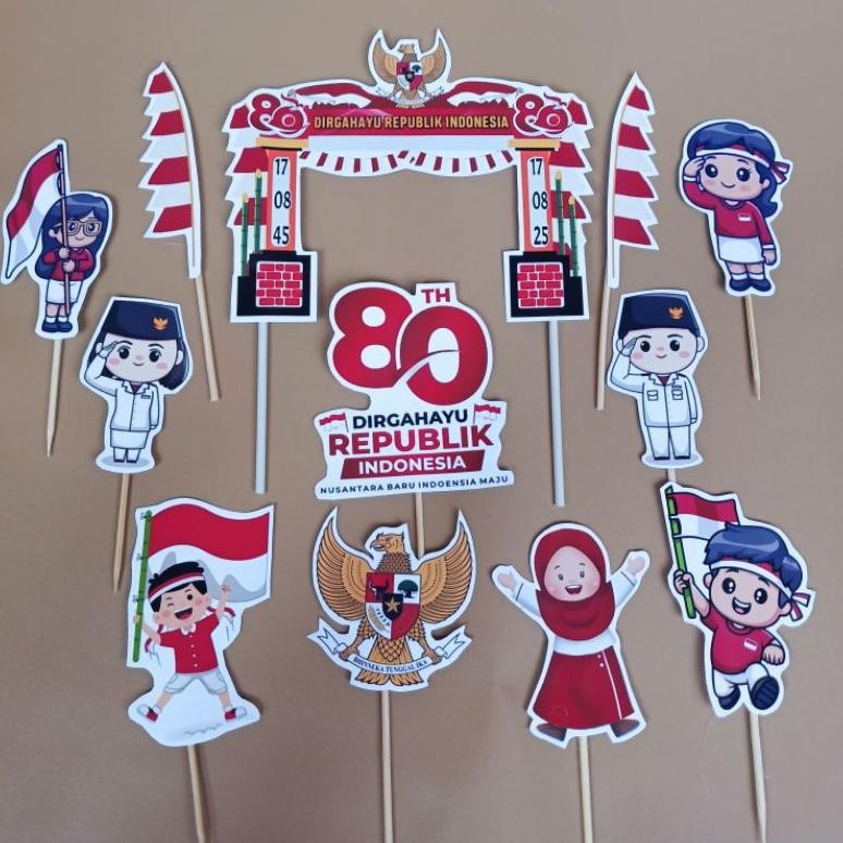 Jual Sale Topper Agustusan Hut Ri / Kemerdekaan / 17 Agustus Bisa ...