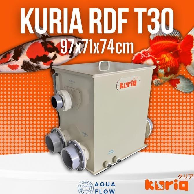 Jual KURIA RDF T30 ROTARY DRUM FILTER UNTUK KOLAM KAPASITAS 30 TON ...