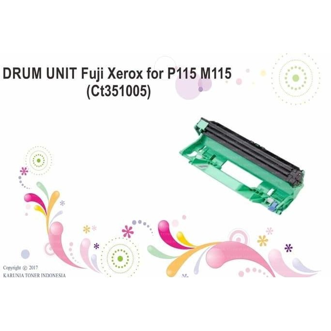 Jual Produk Baru!! Drum Unit Fuji Xerox P115 P115b M115 M115w Cartridge ...