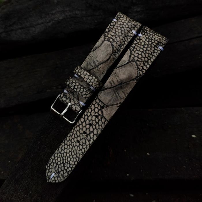 Jual Strap Jam Tangan Kulit Burung Unta Ostrich | Shopee Indonesia