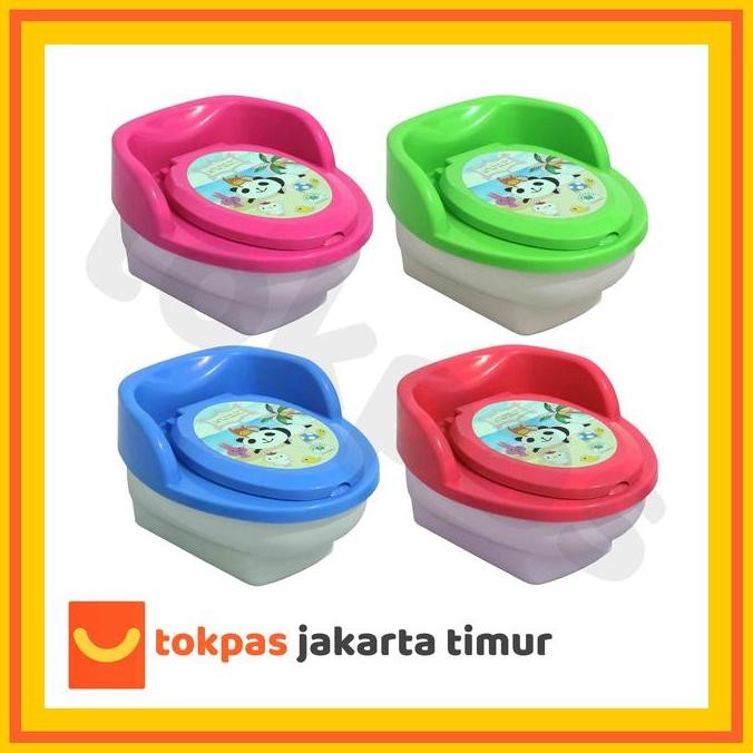 Jual Pispot Anak 6 L Green Leaf 5109 Potty Training Seat Closet Duduk ...