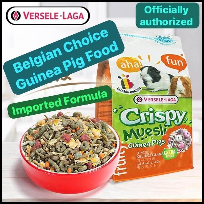 Jual CRISPY MUESLI GUINEA PIG FOOD 700 gr Makanan Marmut Kelinci ...