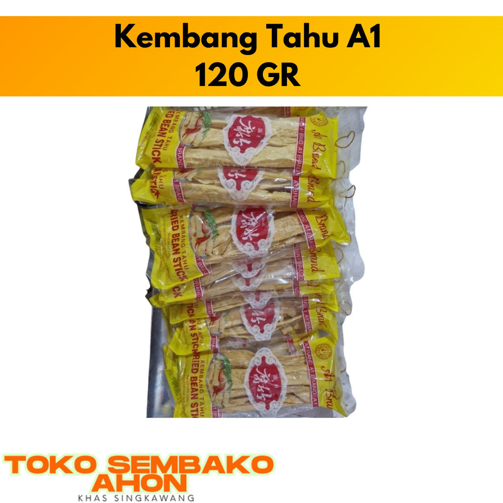 Jual Kembang Tahu A1 120 Gr | Fucuk A1 | Fu Cuk A1 | Dried Bean Stick ...