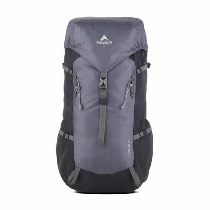 Jual NS Tas Keril Eiger Lucid X Carrier 45L Grey Tas Gunung Tas Hiking ...