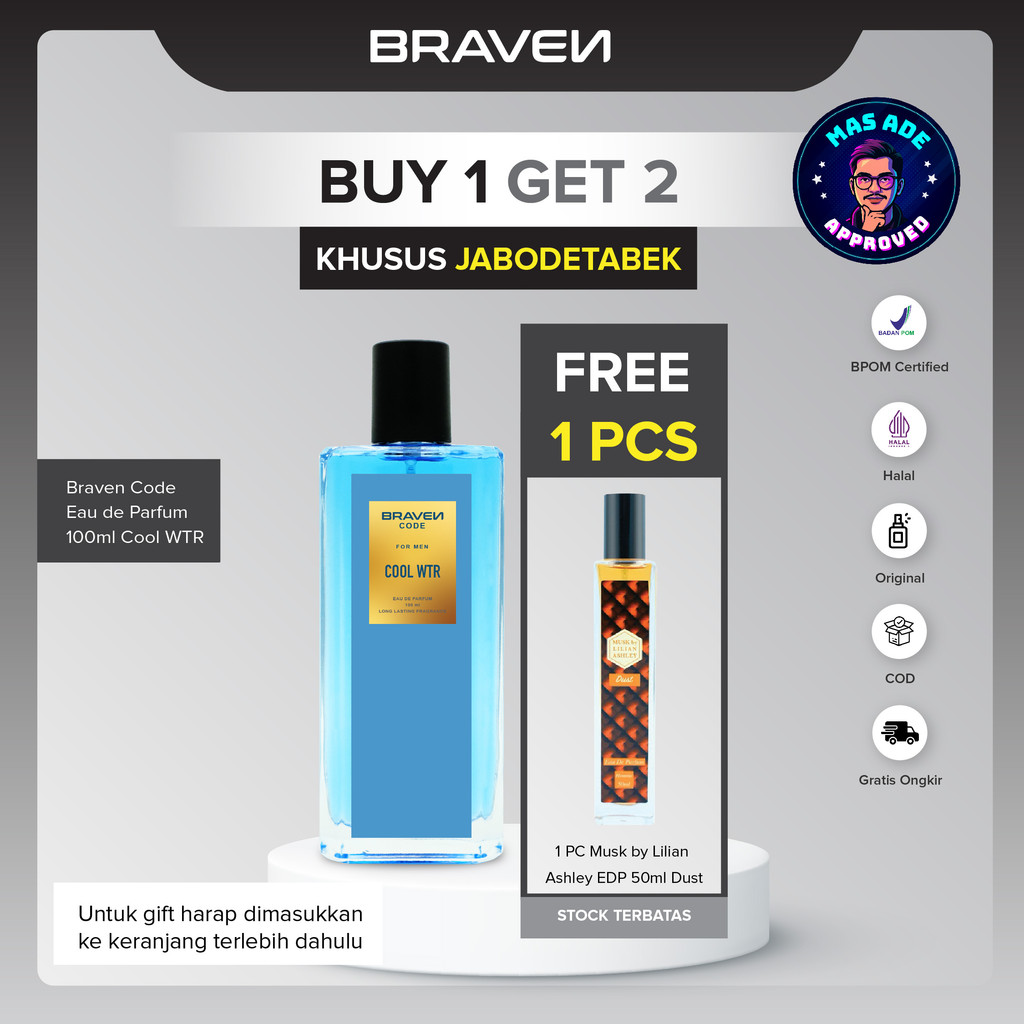 Jual Braven Code Eau De Parfum Cool WT 100ml - Parfum Pria Terlaris ...