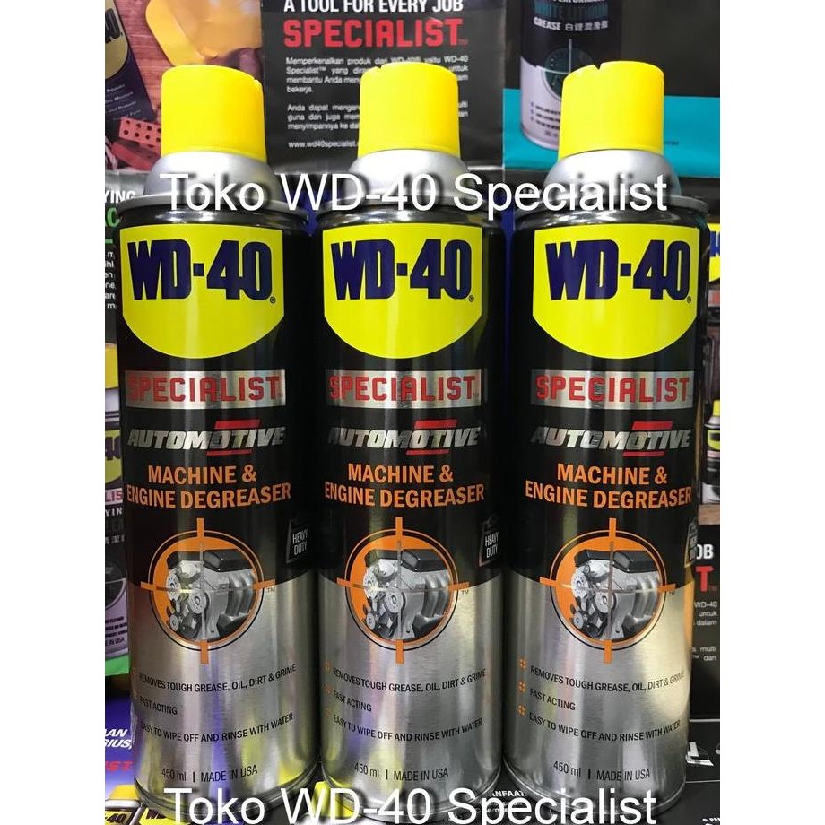 Jual BEBAS ONGKIR - WD 40 Machine & Engine Degreaser (Heavy Duty ...