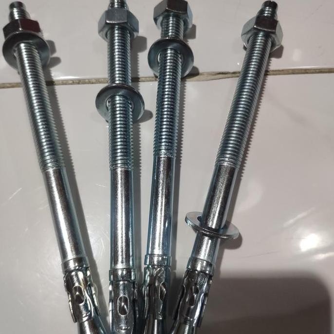 Jual DYNABOLT DINABOLT ANCHOR ANGKUR TRUBOLT M12 X 200 MM | Shopee ...