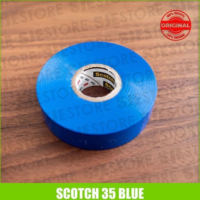 Jual Original Isolasi Listrik 3M Scotch 35 Vinyl Electrical Tape Warna ...