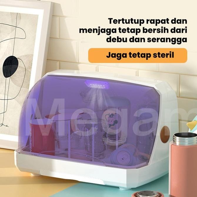 Jual Megam Rak Pengering Botol Bayi Anak Multifungsi Rak Piring Wadah ...