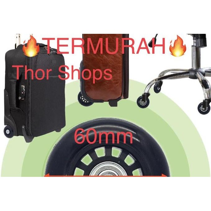 Jual Roda Pengganti Koper Skate Roller Stroller Scooter Otoped Kursi ...