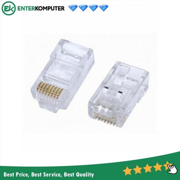 Jual BEBAS ONGKIR - Belden Connector Cat6 (50 Pieces) BL AP700008 ...