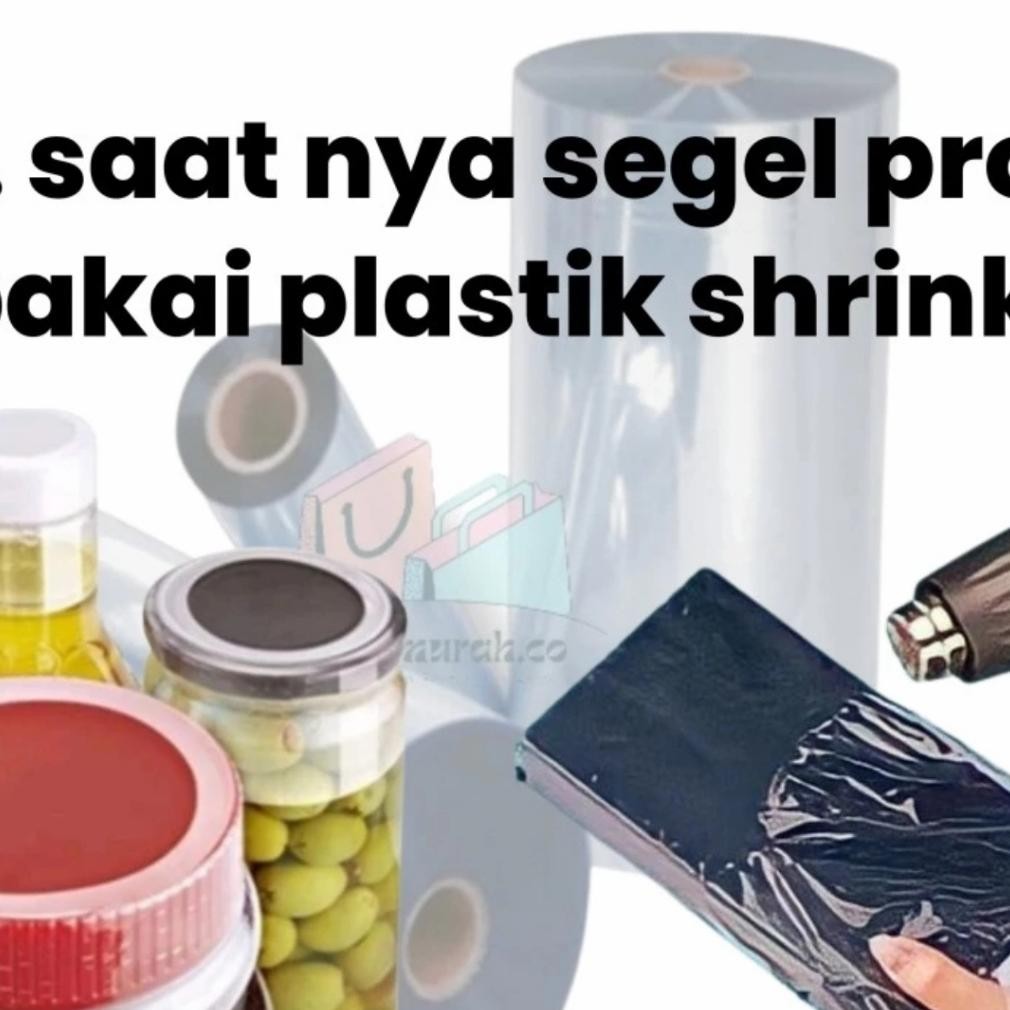 Jual Bisa Cod Plastik Pvc Shrink Plastik Segel Custom Cutting Ukuran ...
