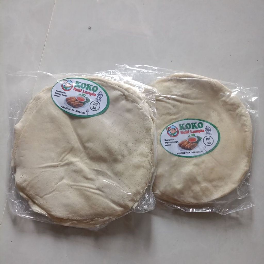 Jual Kulit lumpia/ Kulit Piscok KOKO Isi 30 pcs | Shopee Indonesia