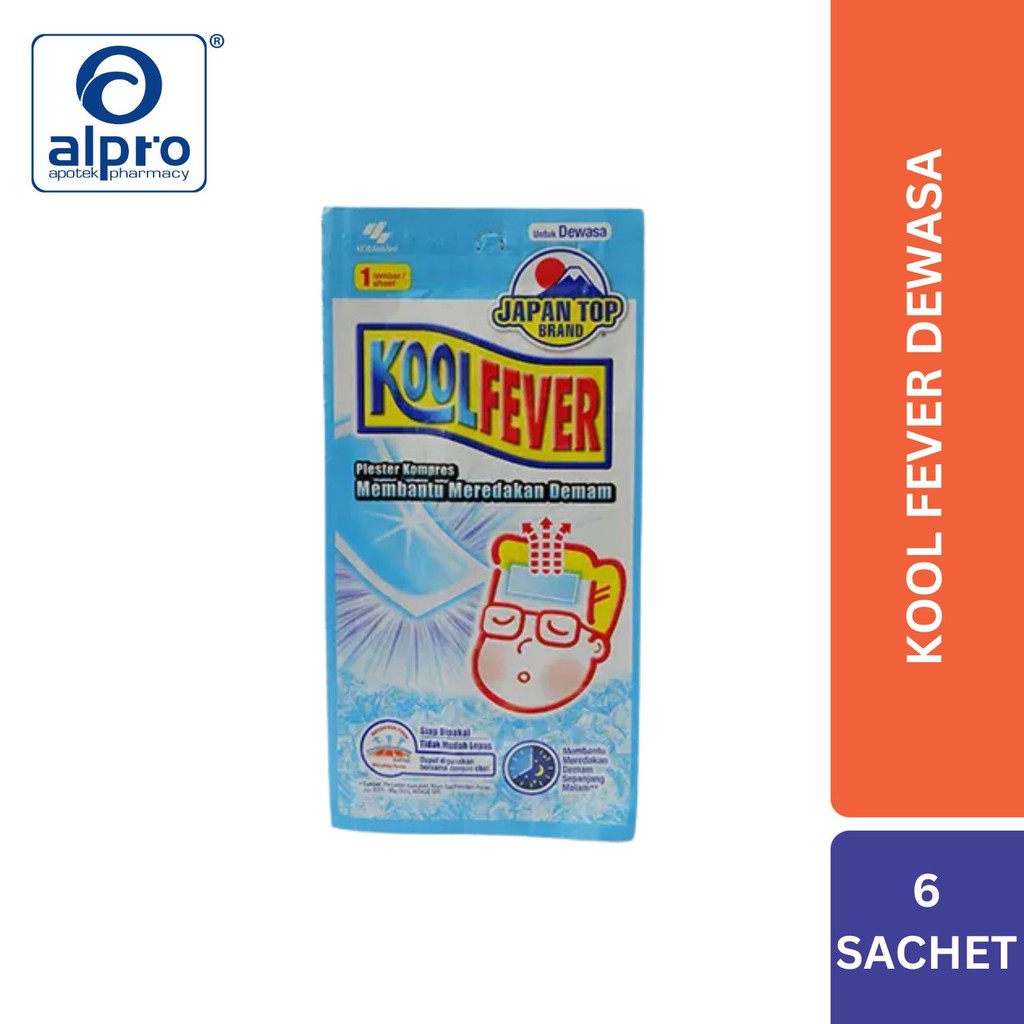 Jual Kool Fever Dewasa 6S | Shopee Indonesia