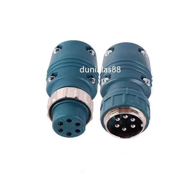 Jual Terhemat 6 Pin Male Konektor Kabel Connector 6Pin Utk Mig Mesin ...