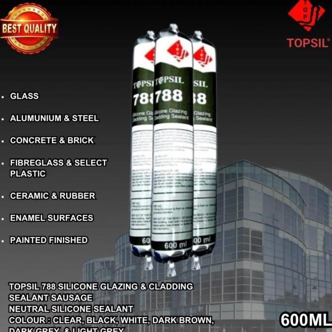 Jual Produk Baru!! TOPSIL 788 Silicone Sealant 600ml | Lem ACP Sosis ...