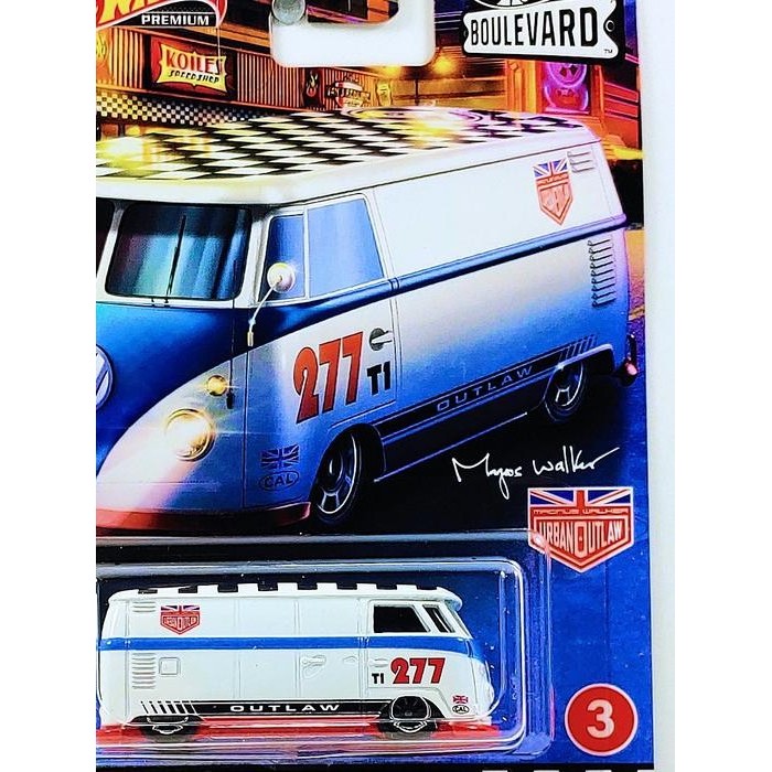 Jual Hot Wheels Premium Boulevard Volkswagen T1 Panel Bus Urban Outlaw ...