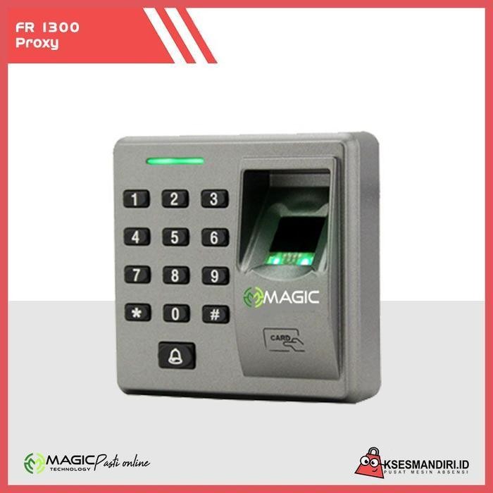 Jual Mesin Fingerprint & Rfid Reader & Keypad Zkteco Fr1300 Original ...