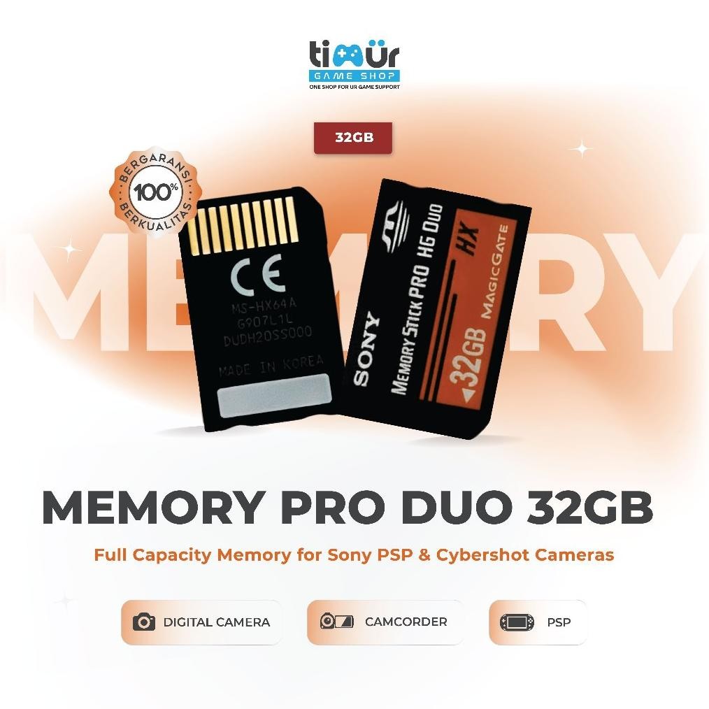 Jual Memory Card SONY PSP 32 GB | Memory Stick Pro - HG Duo 32 GB Nugi ...