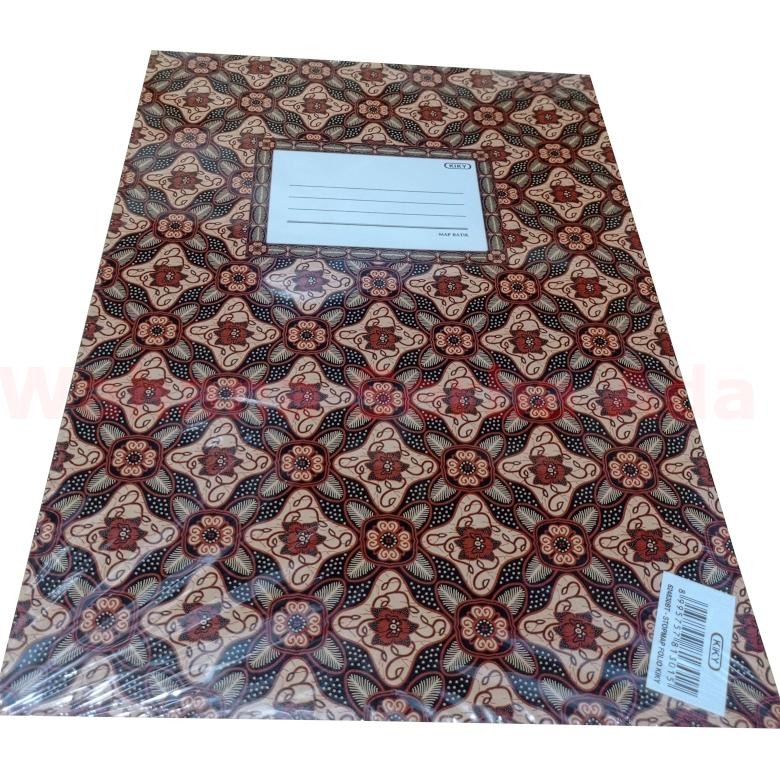 Jual Stopmap Map Batik Kiky Ukuran Folio 1 Pack Isi 10 Pcs Nugi ...
