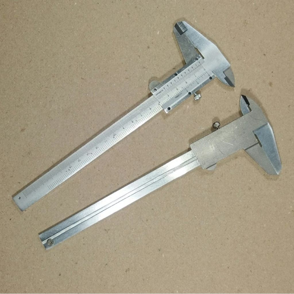 Jual Alat Ukur Diameter JANGKA SORONG 150mm Penggaris Geser VERNIER ...