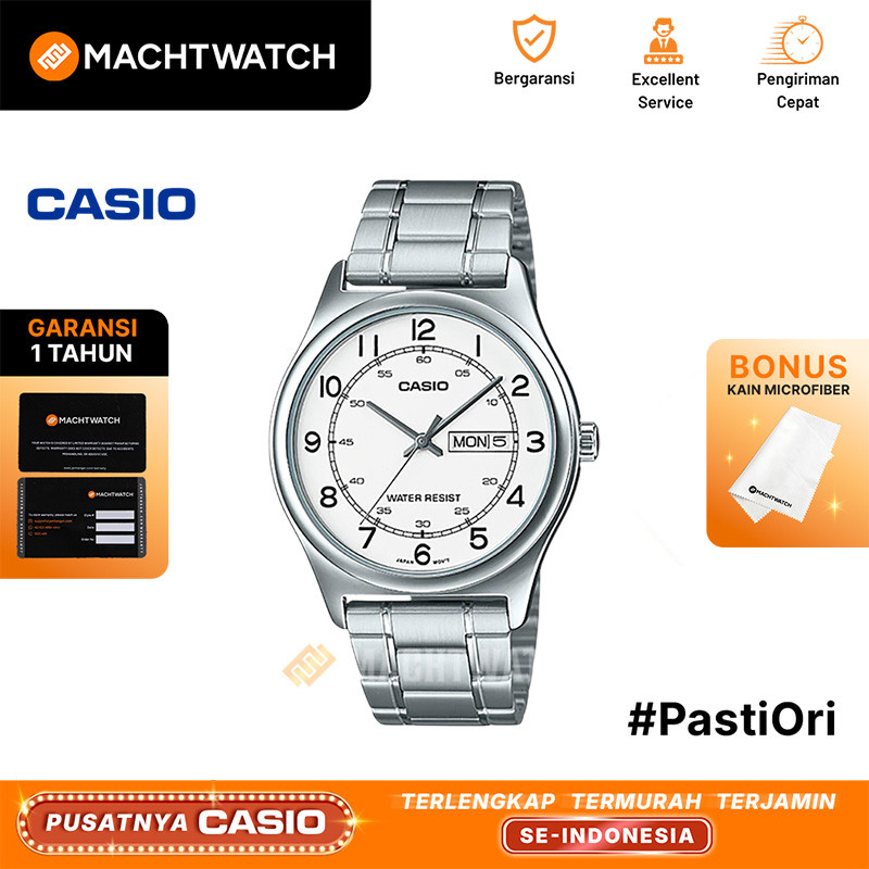 Jual Jam Tangan Pria Analog Casio Standard MTP-V006D-7B2UDF MTPV006 MTP ...