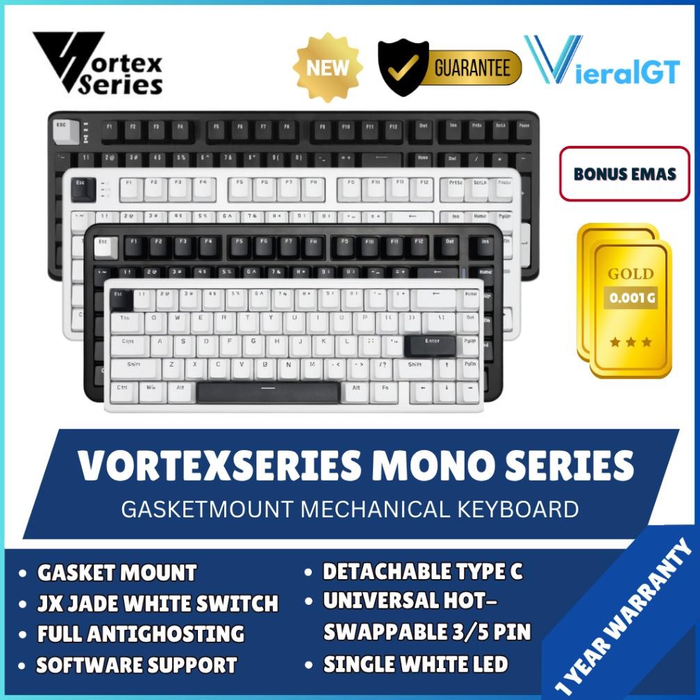Jual Vortexseries Vortex Mono Series Gasket Mount Wired Mechanical ...